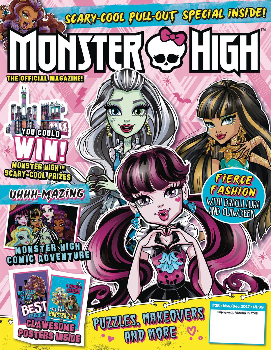 MONSTER HIGH MAGAZINE #28 – Comic Books and Video Games