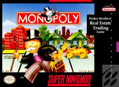Monopoly (SNES) – Comic Books and Video Games